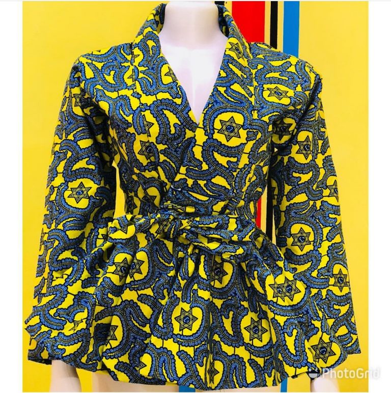 Ankara Peplum Tops-Latest 150+ Ankara Top Designs for Elegant Ladies
