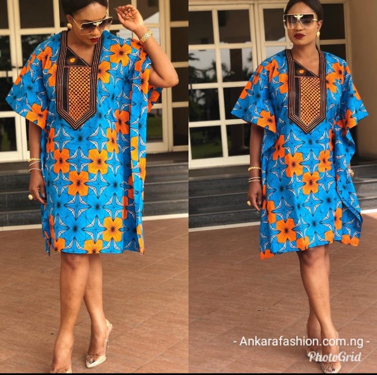 Agbada Ankara Gown Styles for ladies-See 30 Trendy Ankara gown Styles
