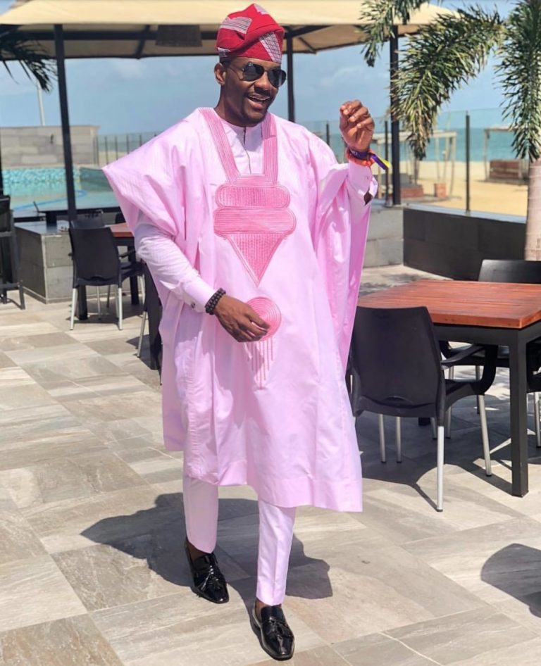 80 Current Agbada Styles For Gentlemen And Ladies-Color Combinations
