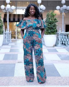 Latest Ankara Jumpsuits Collection For Sophisticated Ladies