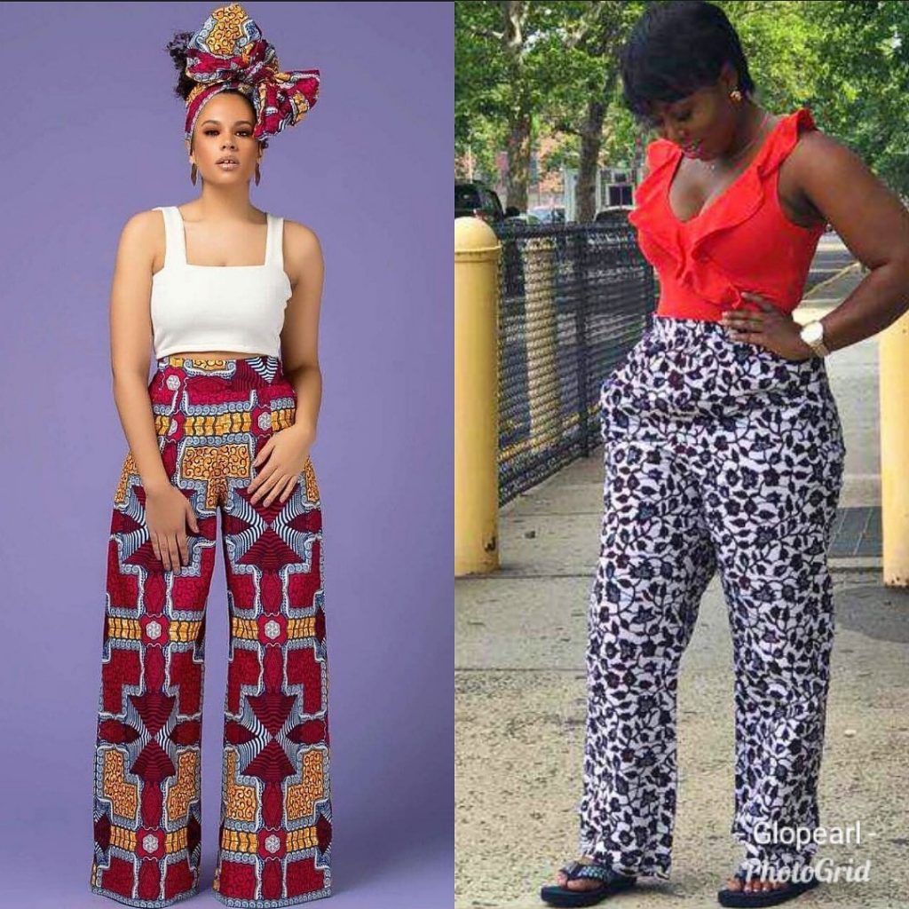 30 Exquisite Ways To Rock Your Ankara Pants/Trousers.