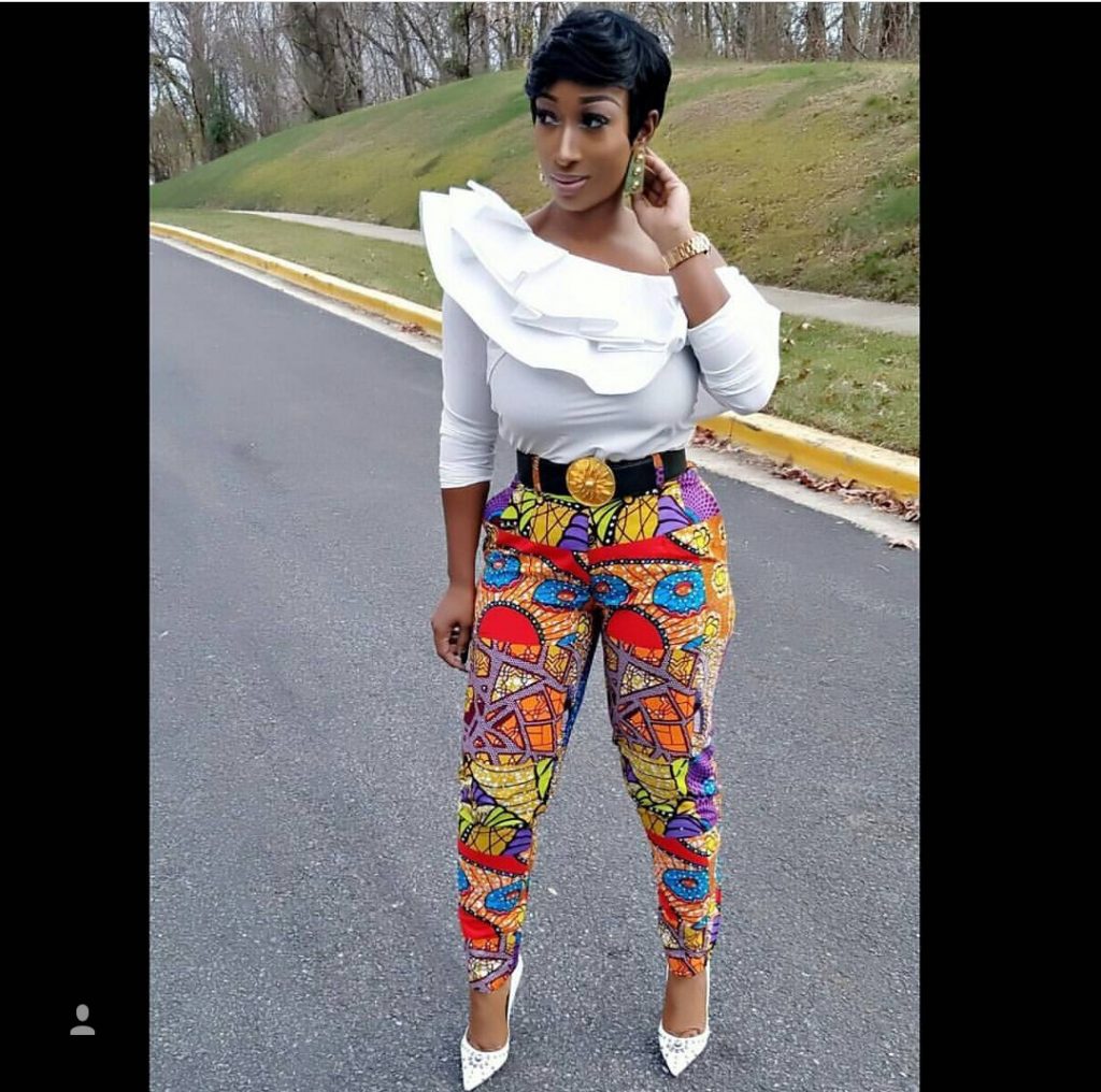 30 Exquisite Ways To Rock Your Ankara Pants/Trousers.