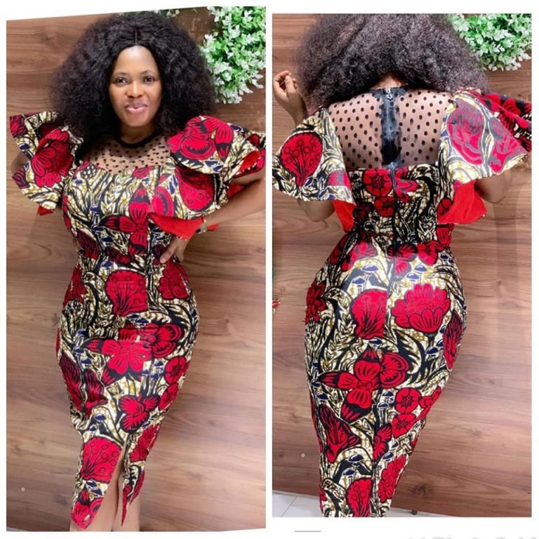 Ankara Clothing-100 Dazzling Styles You Make With Ankara Print.