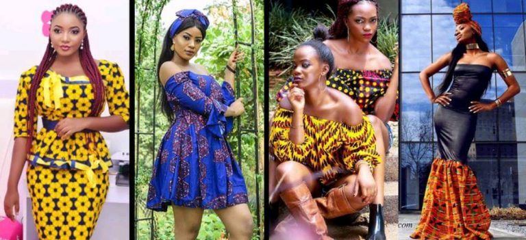 Ankara Clothing-100 Dazzling Styles You Make With Ankara Print.