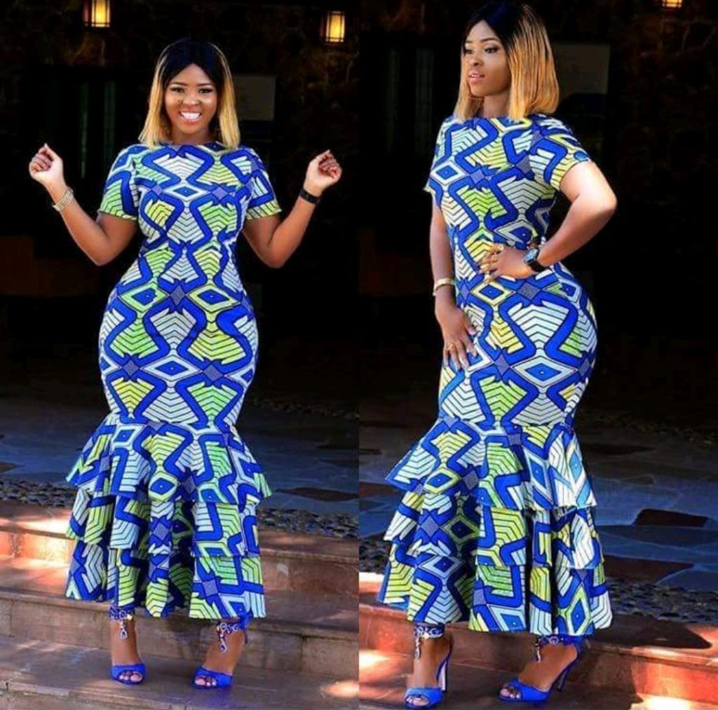 Ankara Clothing-100 Dazzling Styles You Make With Ankara Print.