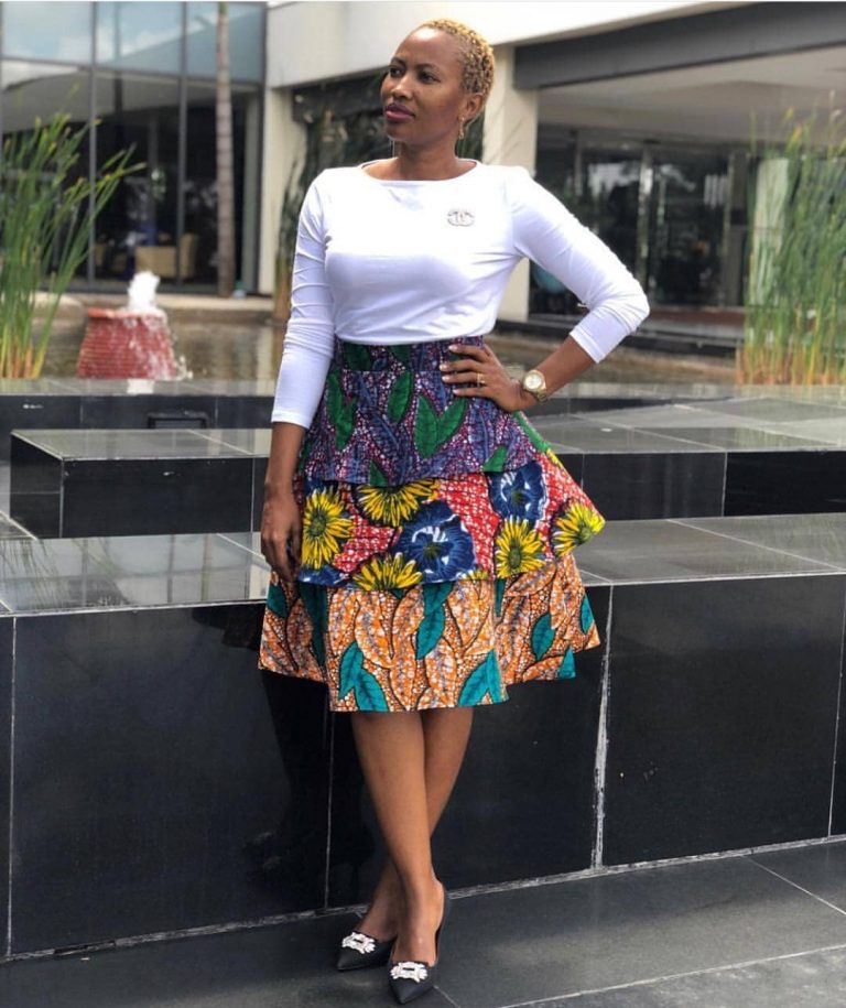 Ankara Clothing-100 Dazzling Styles You Make With Ankara Print.