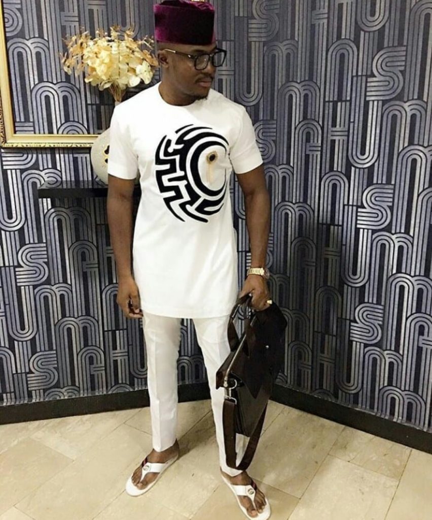 Guinea Brocade Styles For Men-A Must Have For Every Man
