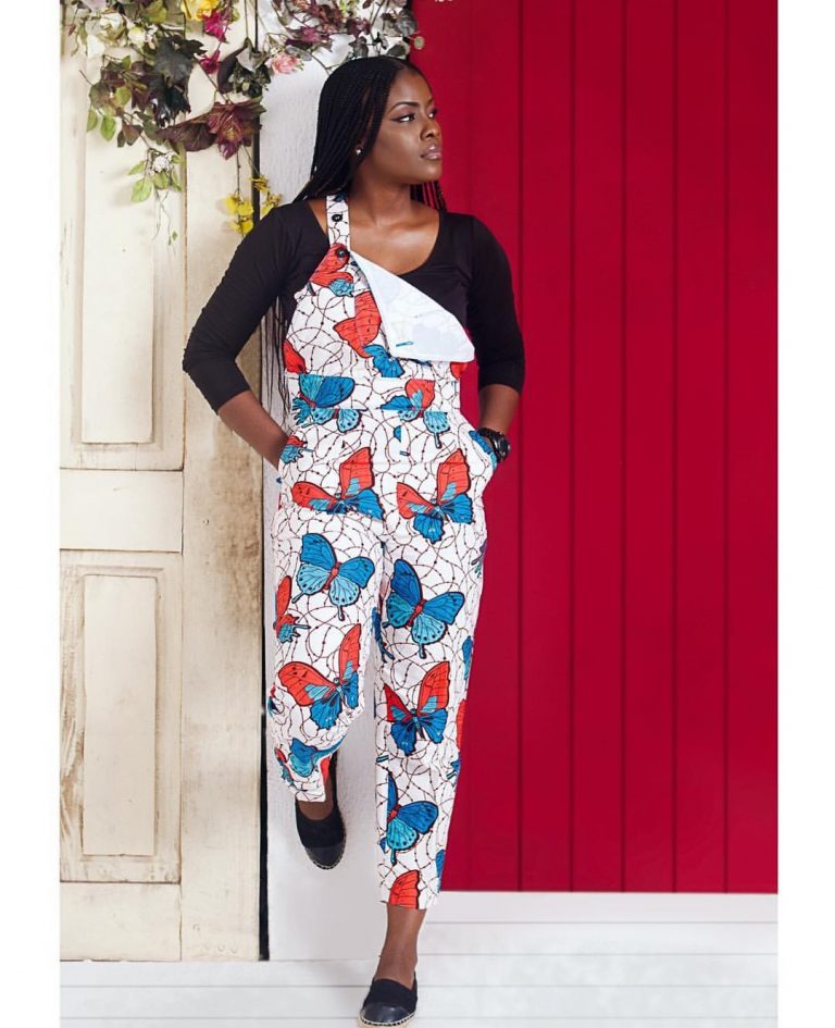 Ankara Pinafore Styles Collection For Fashion Lovers 2022