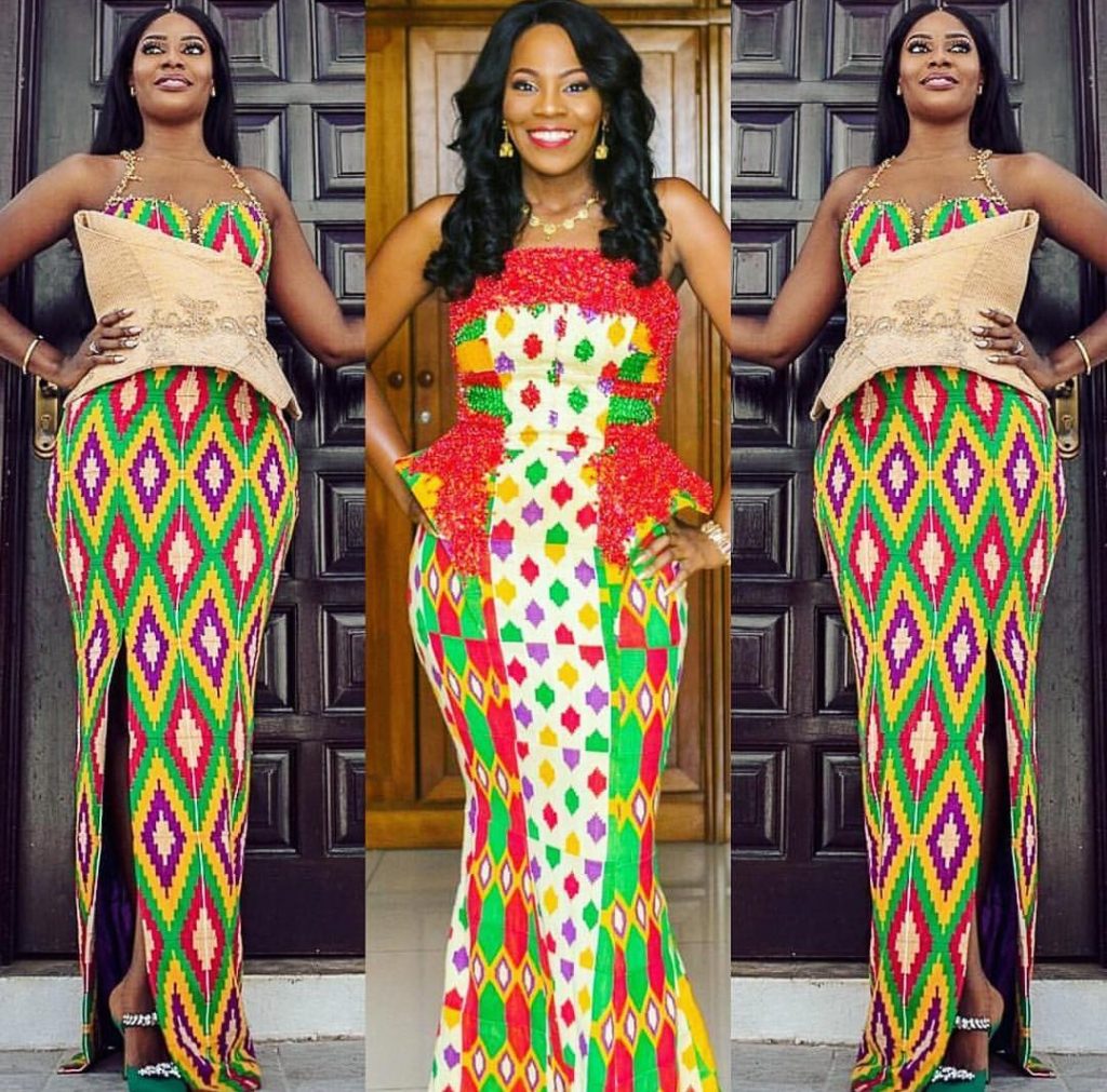 KENTE STYLES-100 Charming Kente Material Style for Ladies and Couple