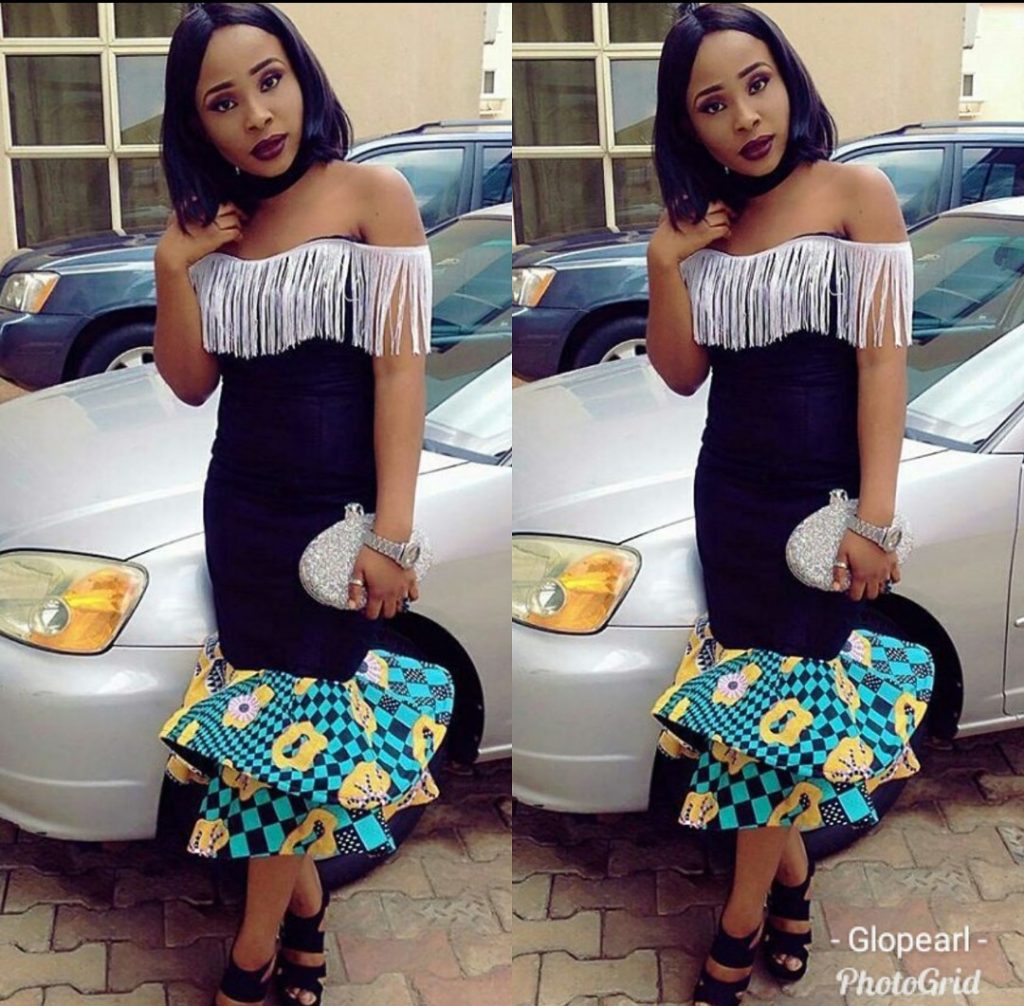 Flare Steps Ankara Gown- 1,2,3 Steps Ankara Gowns Styles