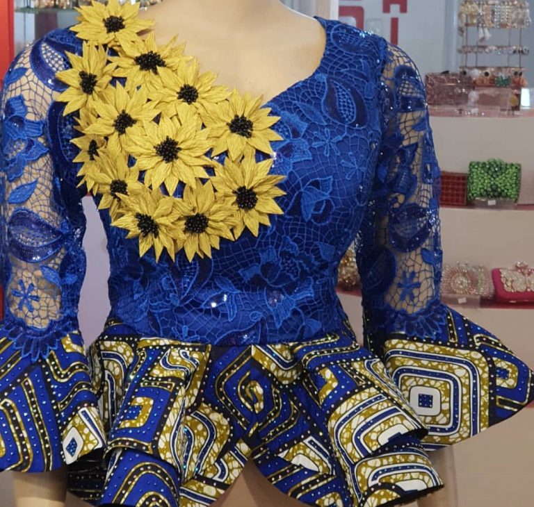 Smart Ankara And Lace Combination -See 100 Styles 2020 Designs