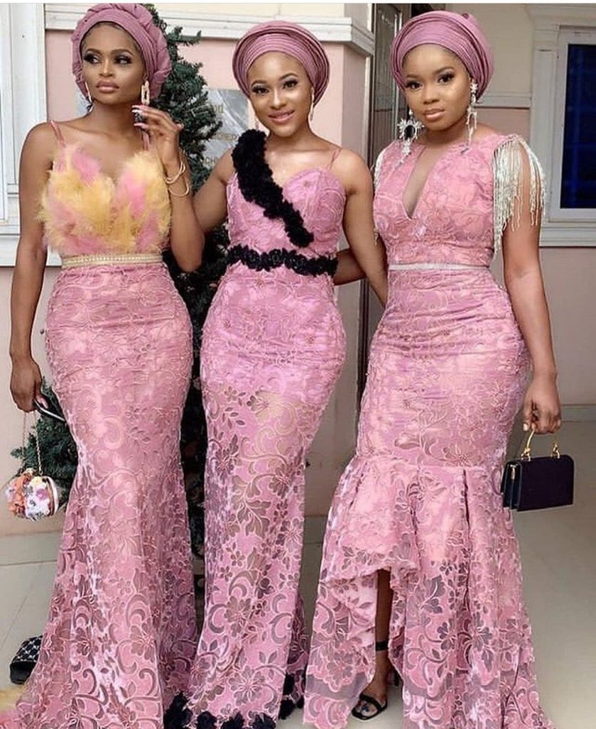 Pink Lace Material Styles For Sophisticated Ladies Who Want to Stand Out