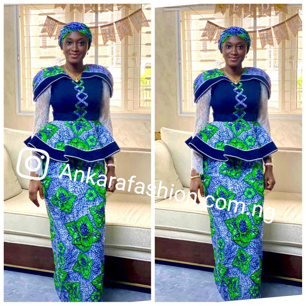 Latest Hausa/Arewa Ankara designs for Elegant African Muslim Ladies