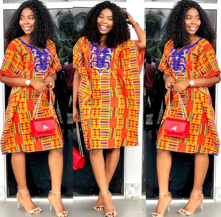 Agbada Ankara Gown Styles for ladies-See 30 Trendy Ankara gown Styles