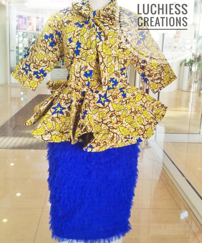 70+ Superb Ankara Skirt & Blouse Collections For All Your Next Owambe