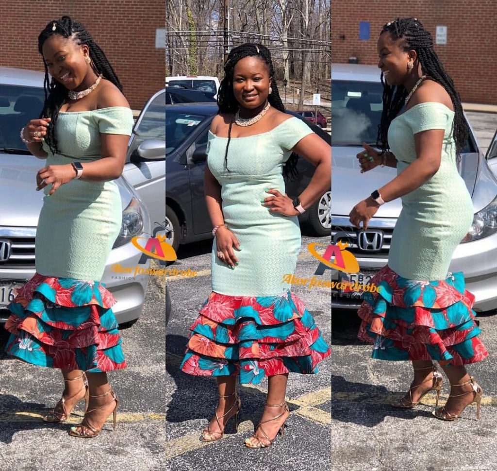 Latest Ankara Off Shoulder Styles-See 50 Latest Off should gown styles