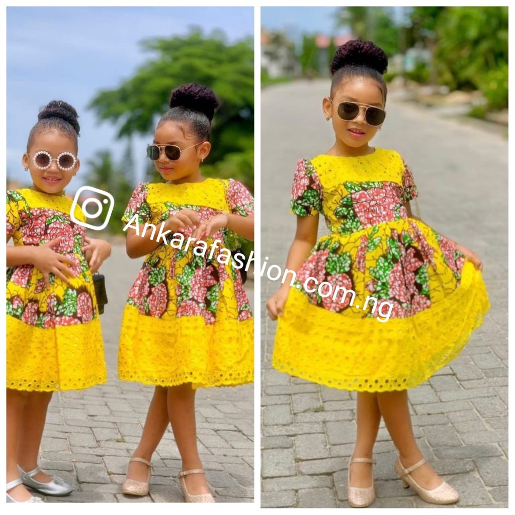 Latest Ankara Styles for Girls-See 100 Beautiful Styles for Your Angels