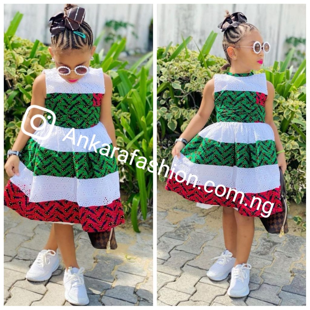 Latest Ankara Styles for Girls-See 100 Beautiful Styles for Your Angels