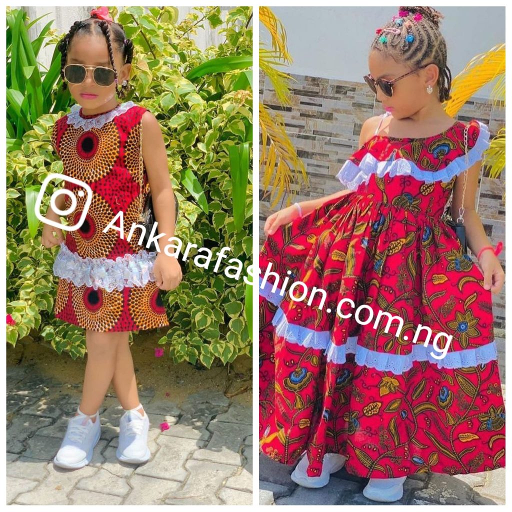 Latest Ankara Styles for Girls-See 100 Beautiful Styles for Your Angels