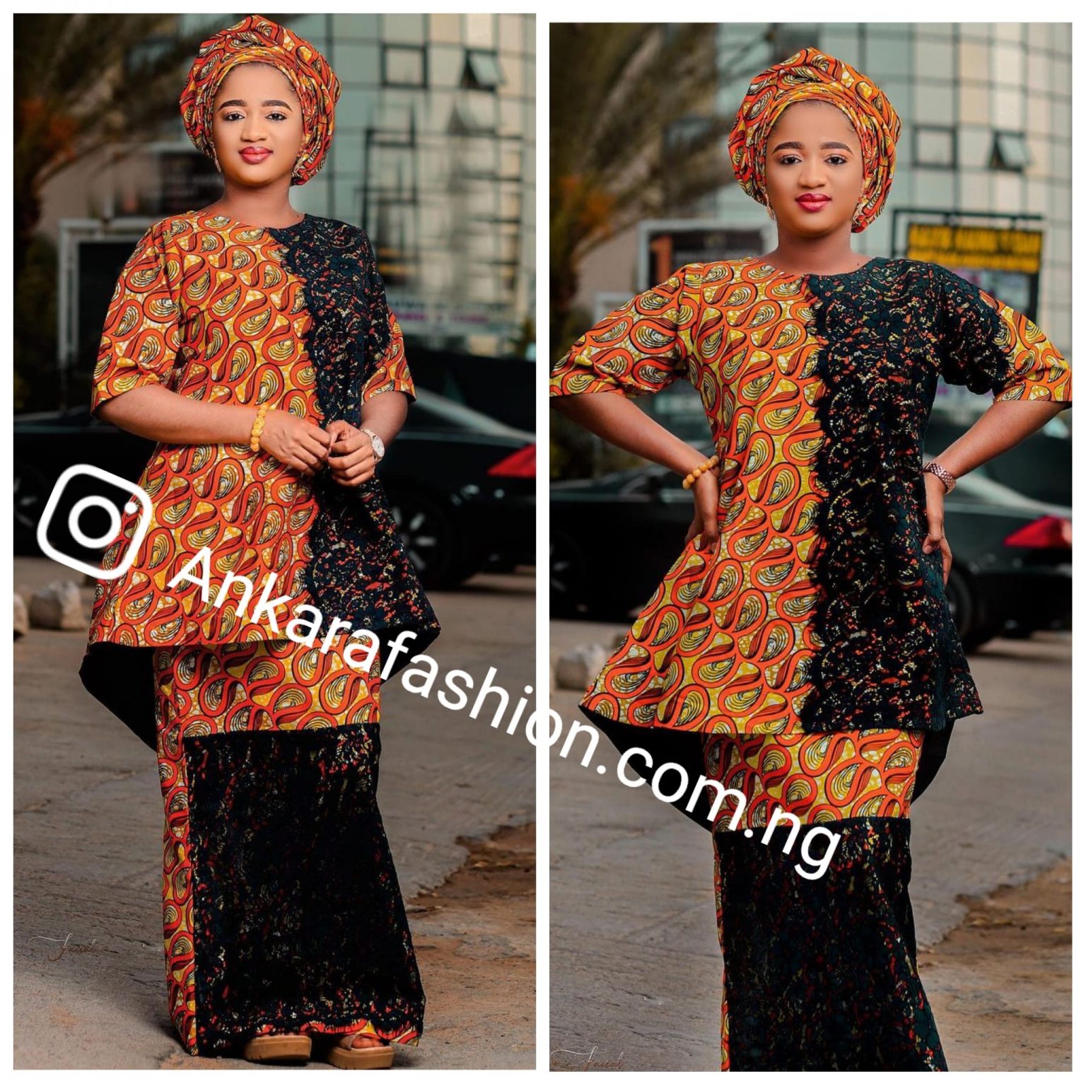Latest Hausa/Arewa Ankara designs for Elegant African Muslim Ladies