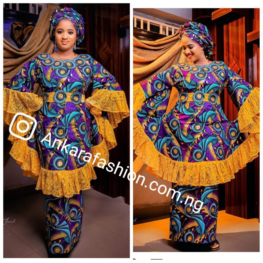 Latest Hausa/Arewa Ankara designs for Elegant African Muslim Ladies