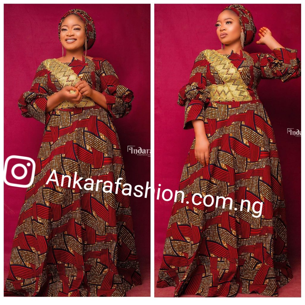 Latest Hausa/Arewa Ankara designs for Elegant African Muslim Ladies