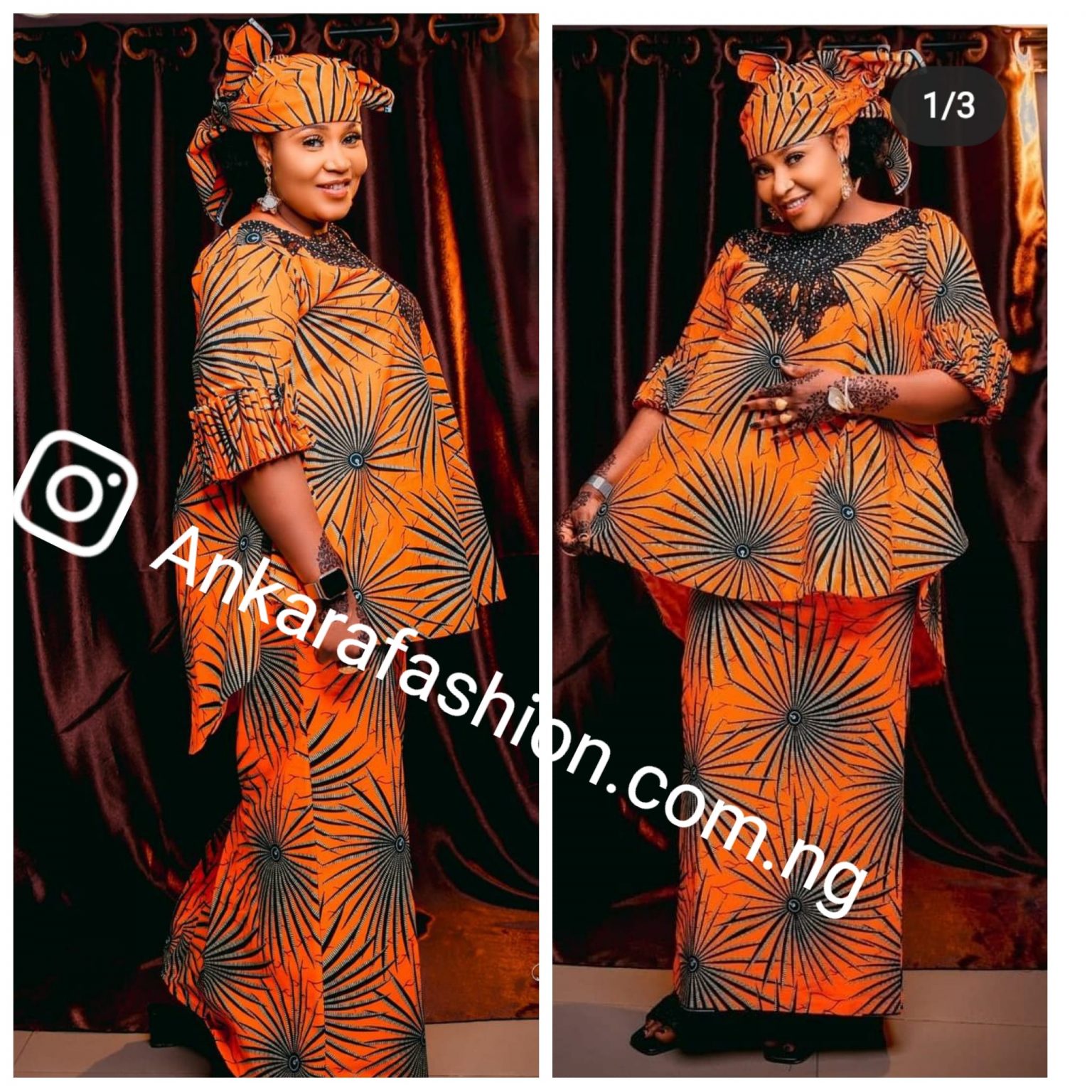 Latest Hausa/Arewa Ankara designs for Elegant African Muslim Ladies