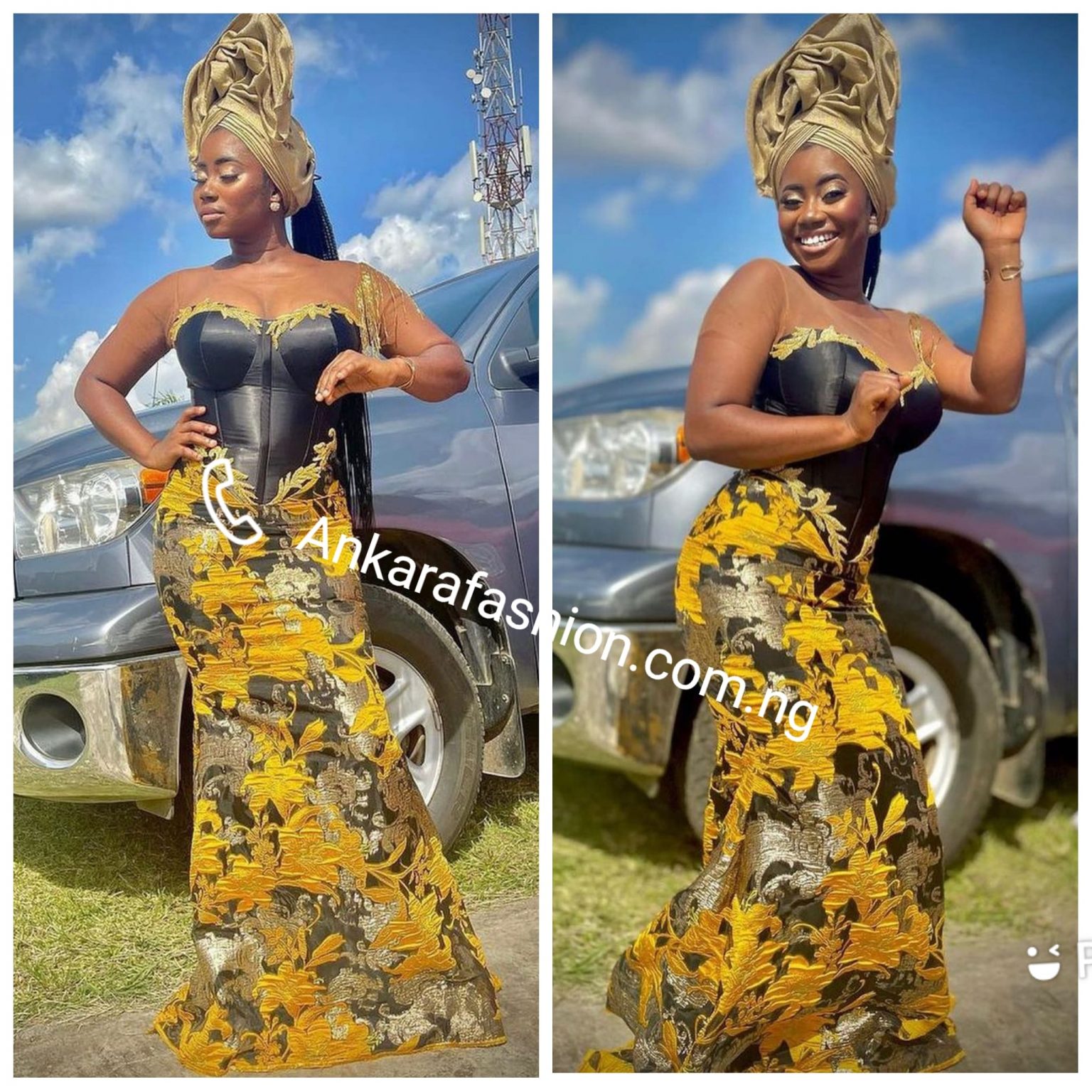 Trendy Damask Dresses for Wedding and Owambe-See 70 Design